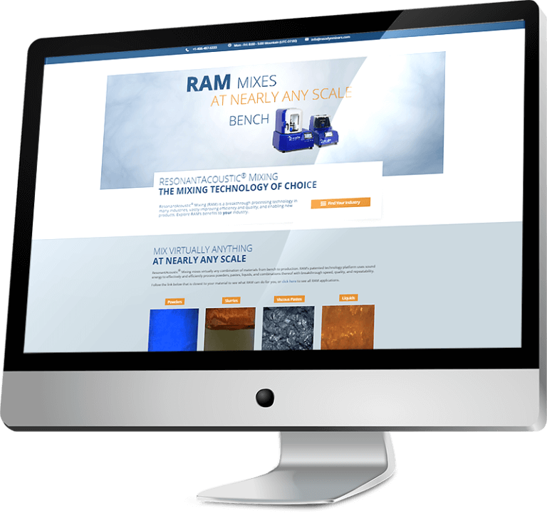 The New Resodyn Acoustic Mixers Website - Resodyn Corporation